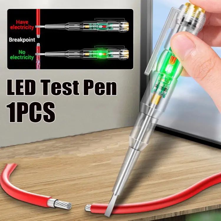 Intelligent Voltage Tester Pen Voltage 70-250V AC Non-contact Induction ...
