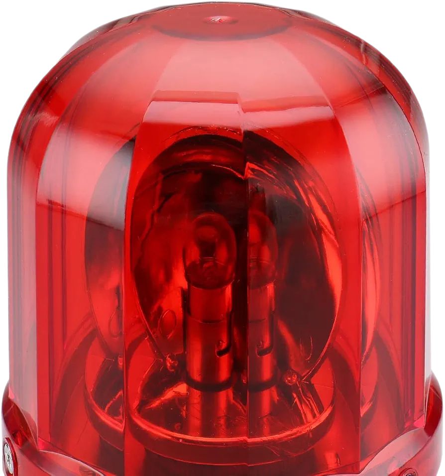 Warning Signal Light LTE-1101 AC 110V Red Indicator Rotating Light ...