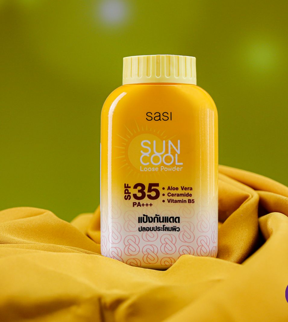 Sasi Sun Cool Loose Powder SPF35 PA+++ Size: 50gm