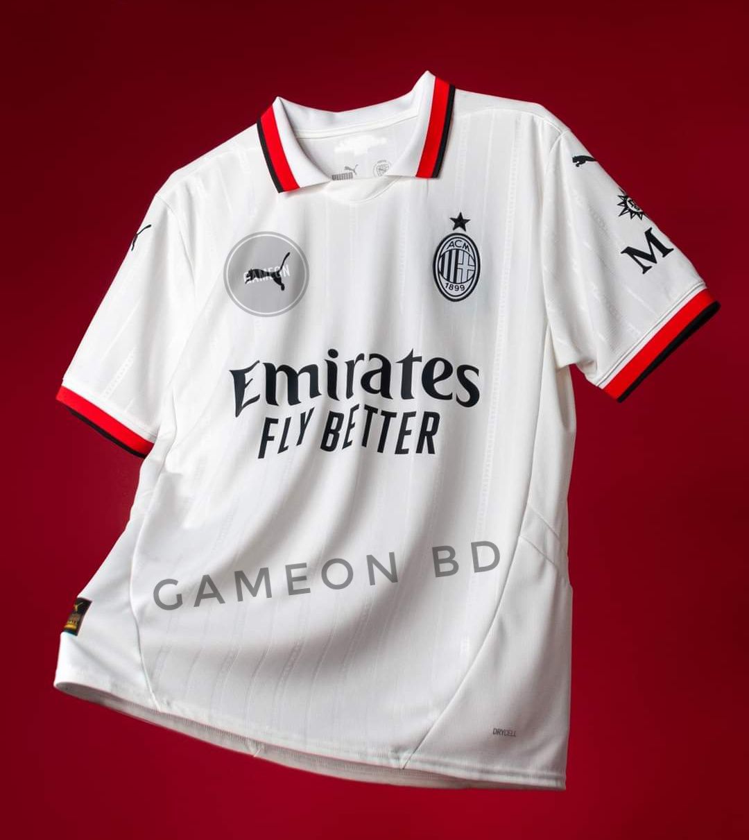 Ac milan new away kit premium half sleeves 2024 | Daraz.com.bd