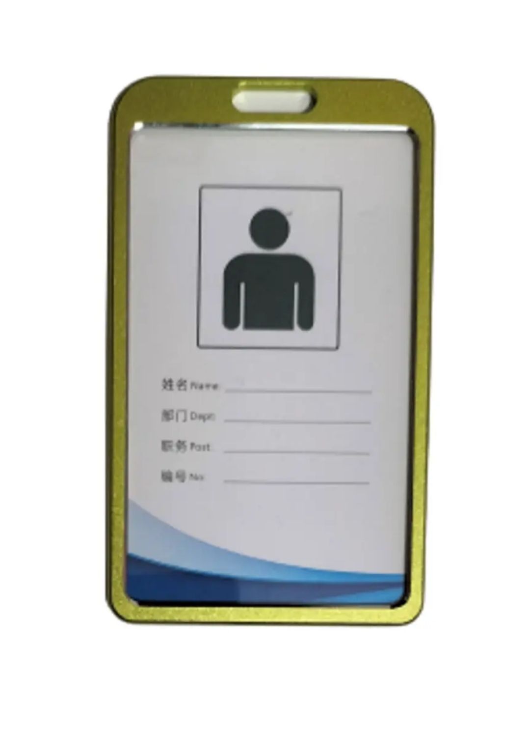 Aluminum alloy metal id card holder. | Daraz.com.bd