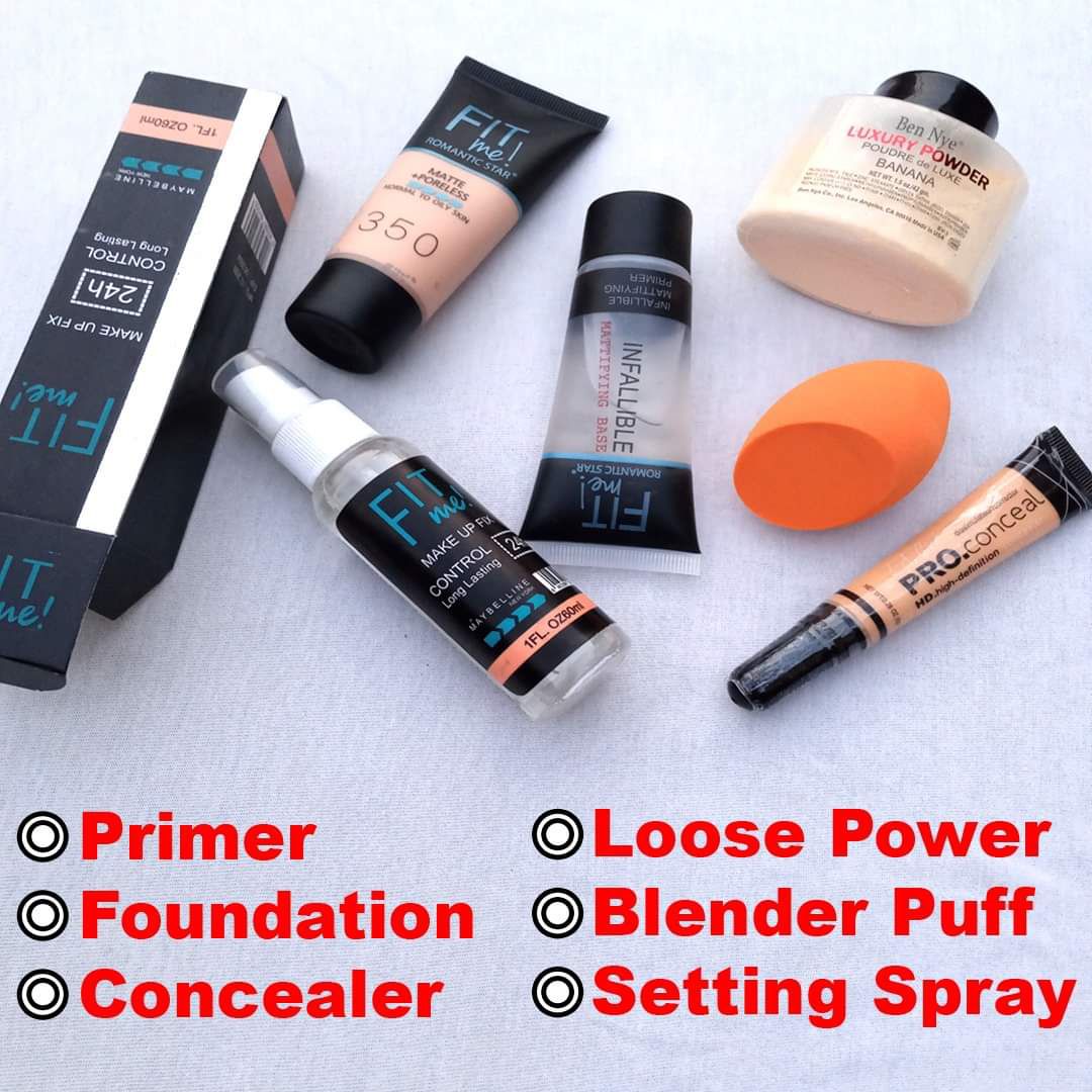 6 in 1 Makeup Set, Combo Set (Bundle of 6 PCS) | Daraz.com.bd