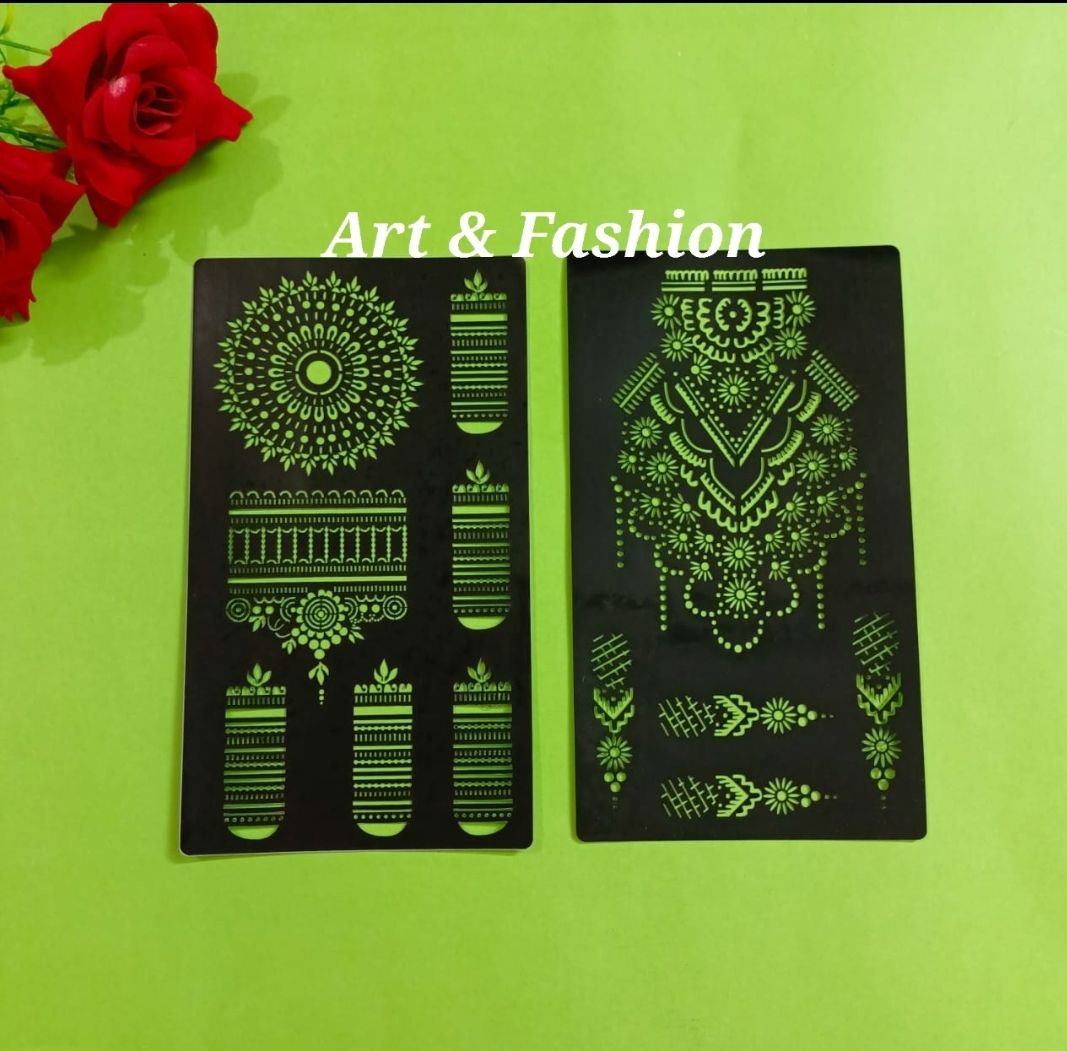 Henna Design Sticker | Daraz.com.bd