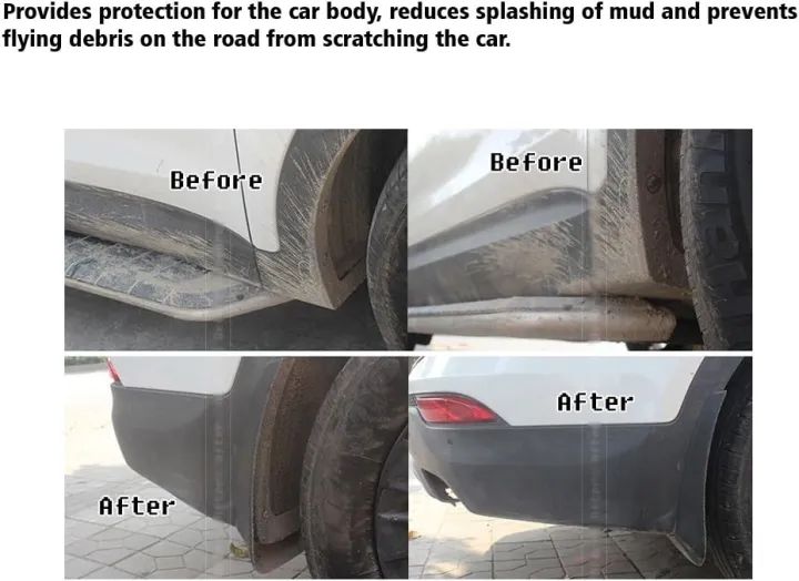Universal Car Mud Guards – Premium Quality And Durable Mud Flaps for ...