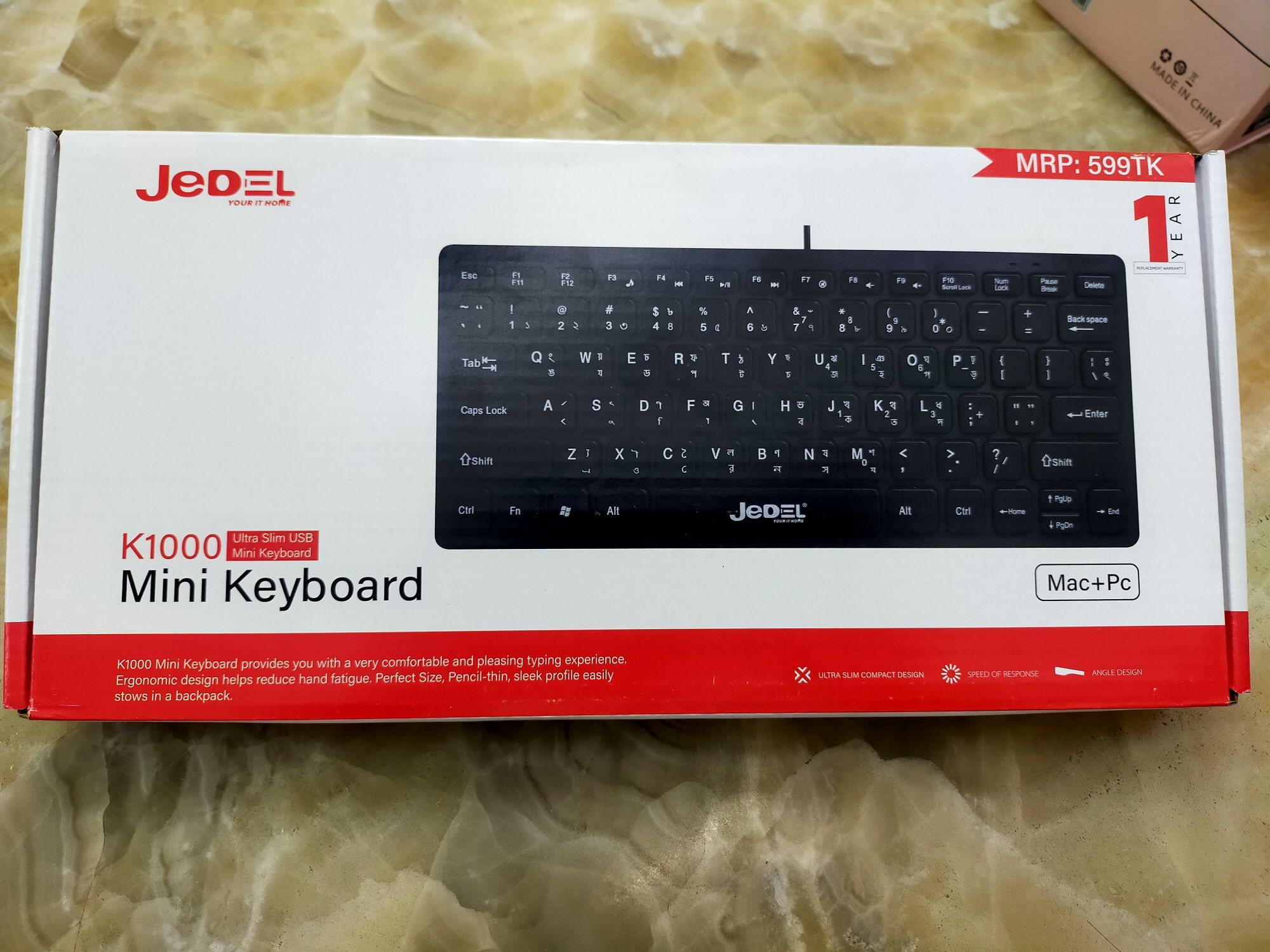 MINI KEYBOARD JEDEL ULTRA SLIM USB MINI KEYBOARD | Daraz.com.bd