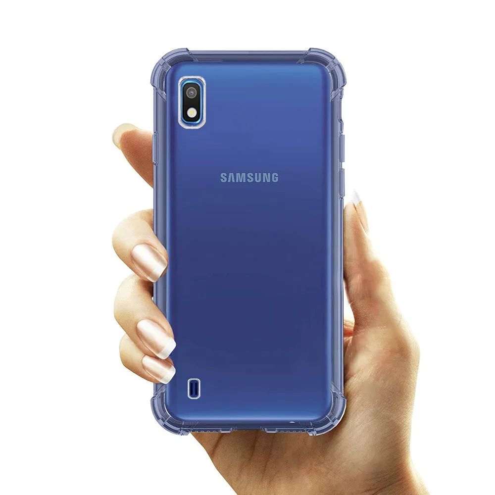 Samsung Galaxy A10 Transparent Clear Slim Soft Cover Skin Gel TPU Case ...