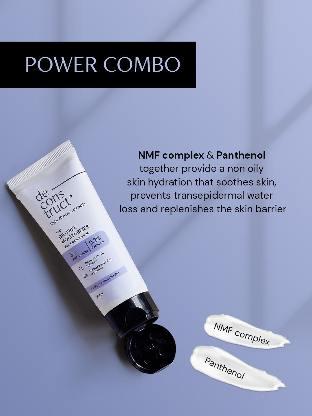 Deconstruct Oil-Free Moisturizer | Non Sticky, Fast absorbing | 72 Hr ...