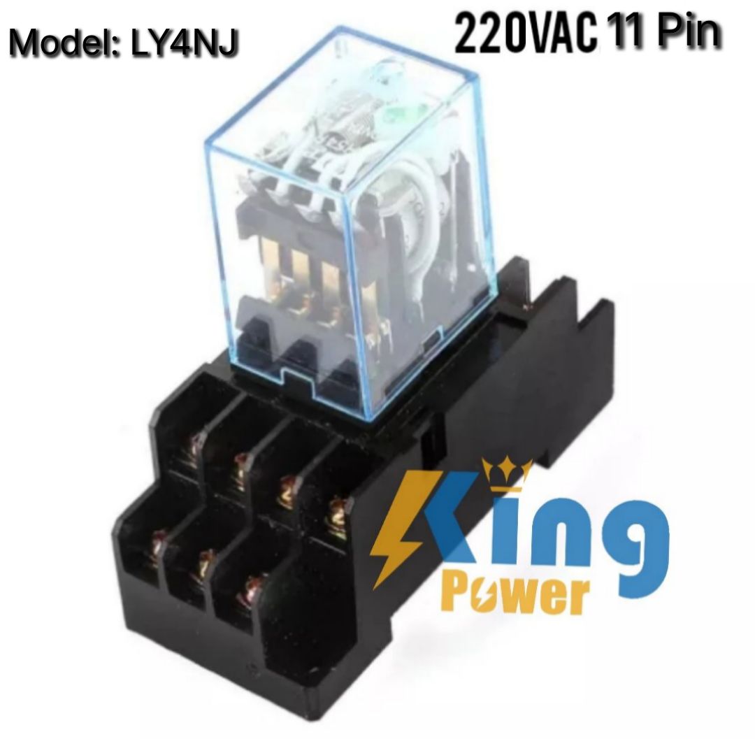 AC 220V/240V Coil (8Pin, 11Pin, 14 Pin Same prices ) DPDT Power ...