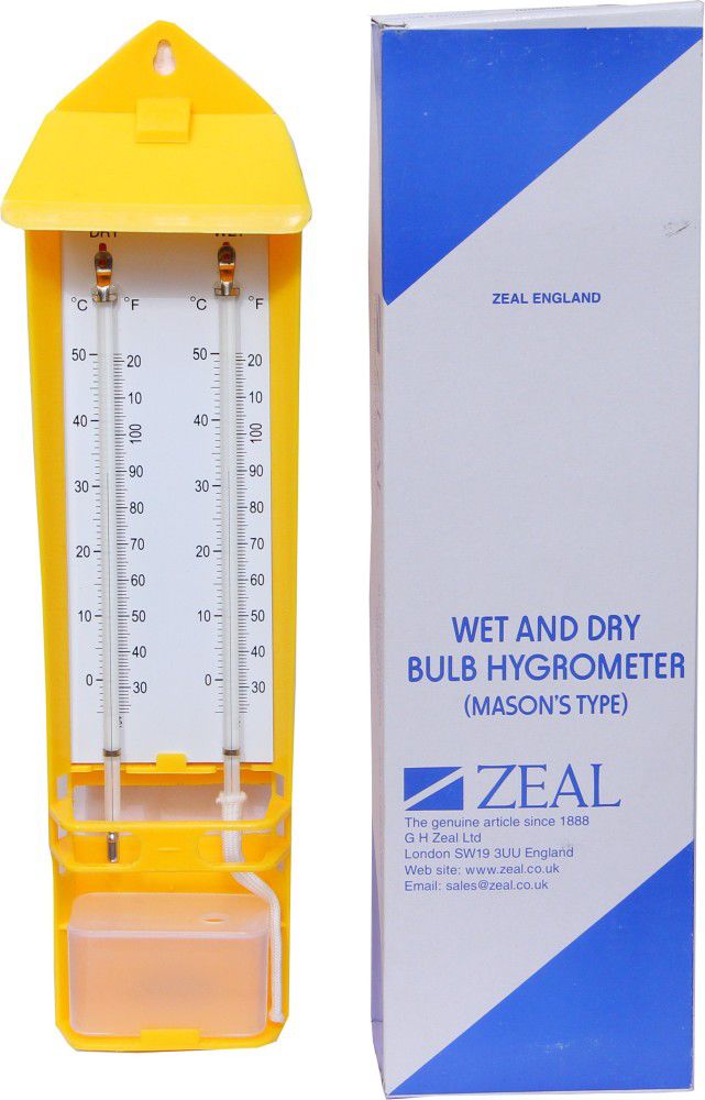 Zeal Wet and Dry Bulb Hygrometer Price in Bangladesh - Safestallbd