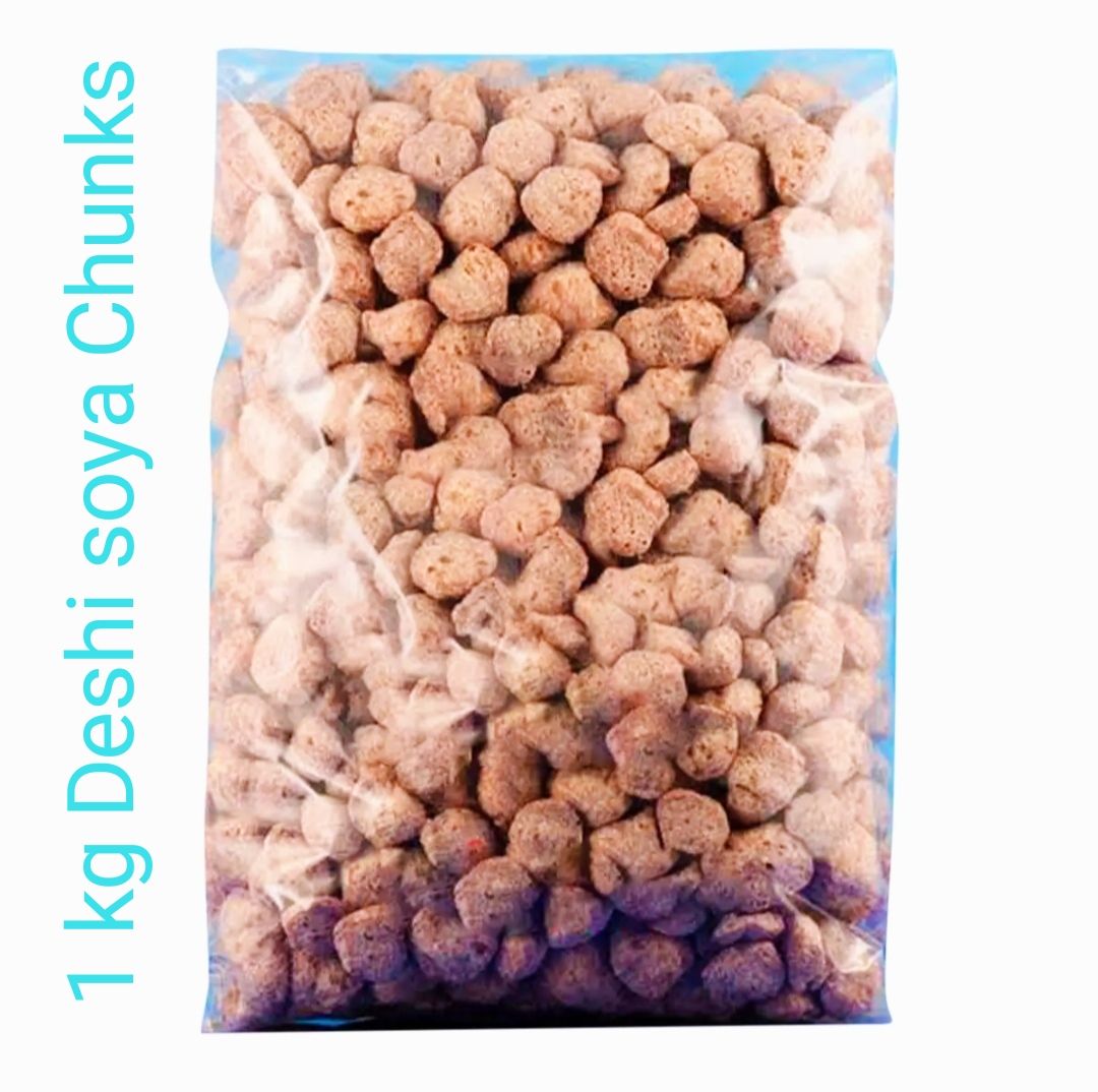 Deshi Soya Chunks 1 kg | Daraz.com.bd