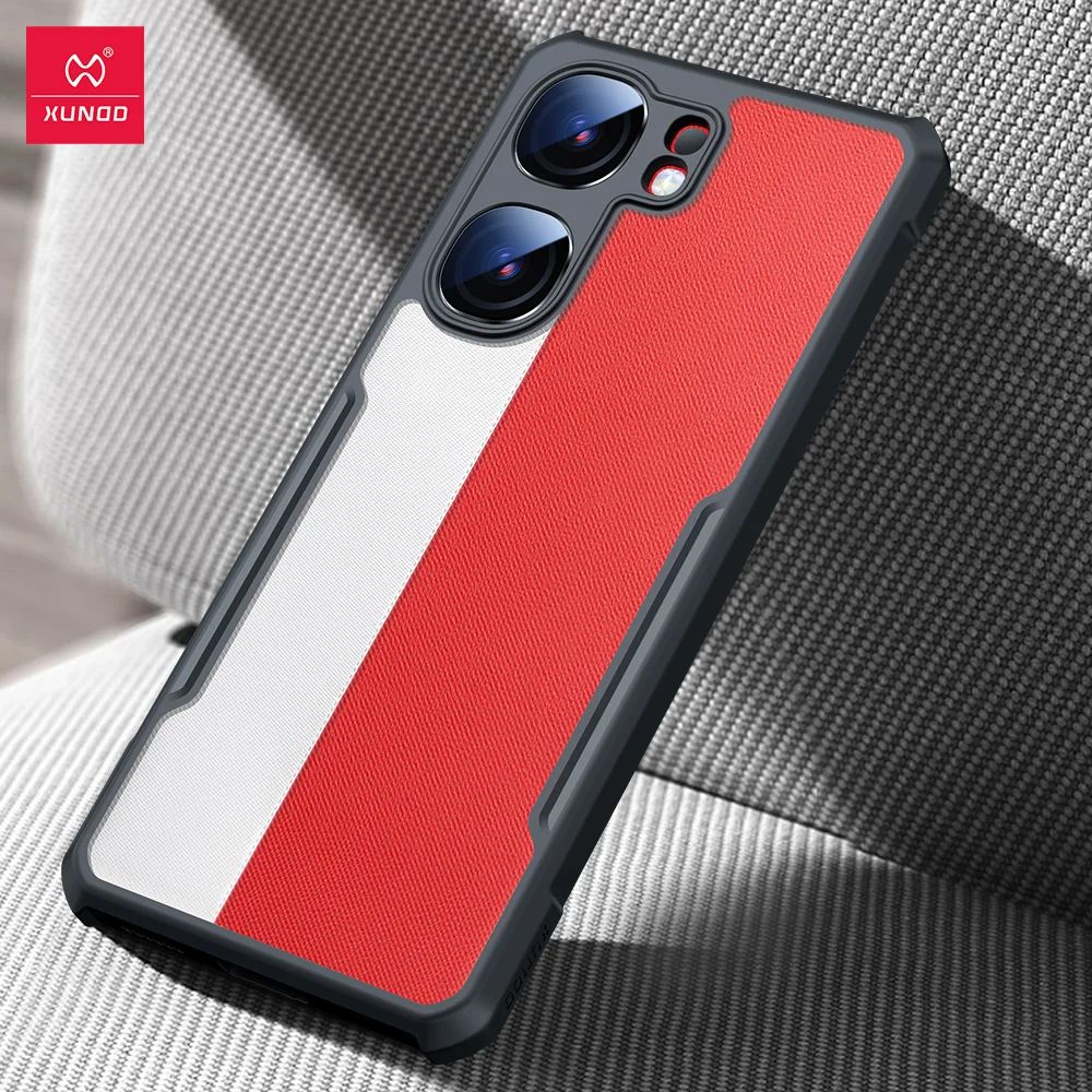 iqoo neo9 protective black border crystal clear xundd mobile back case ...