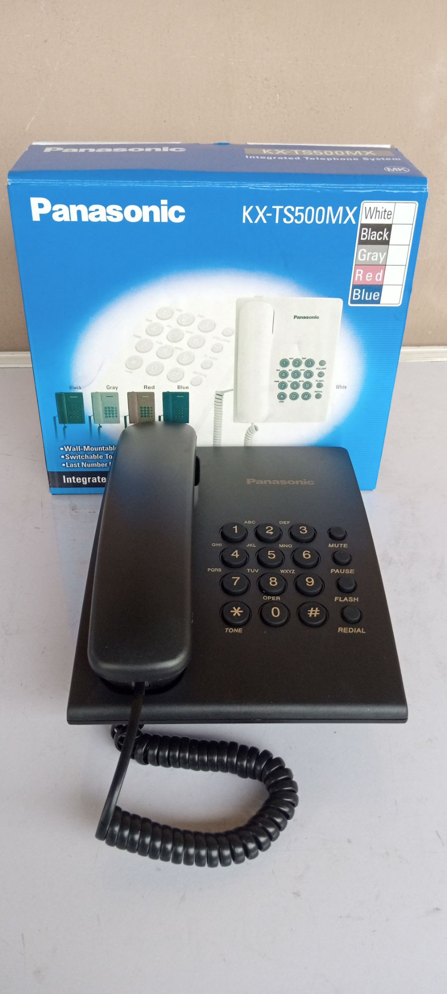 Panasonic KX-TS500MX Telephone Set (TNT/Intercom/PABX) | Daraz.com.bd