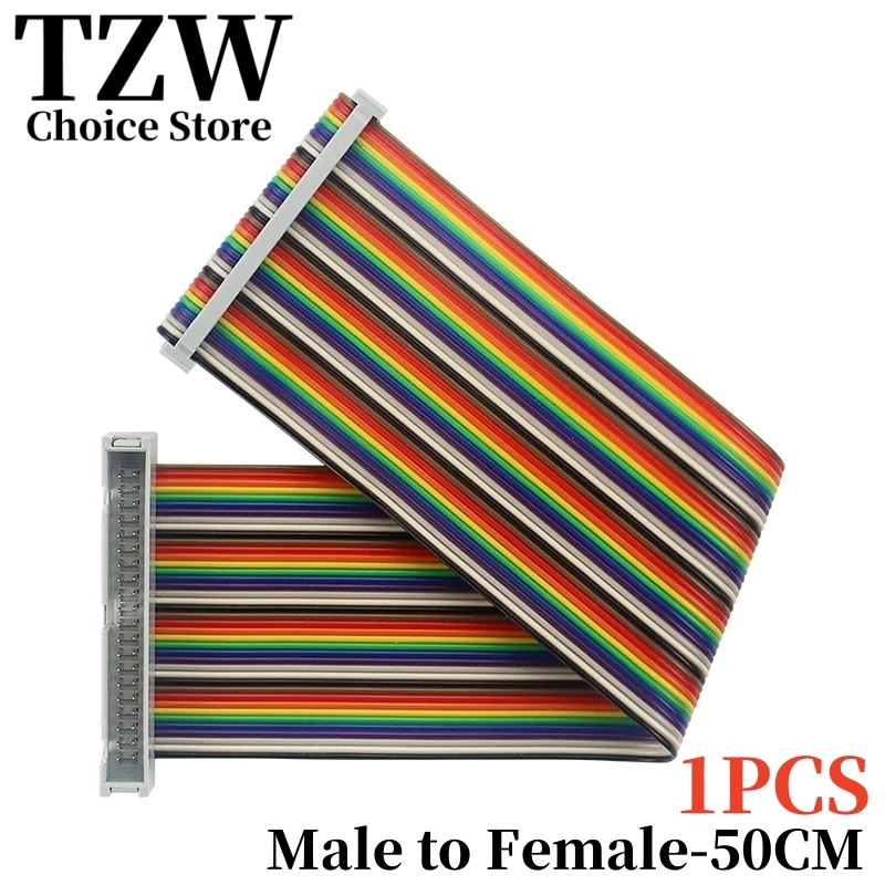 Raspberry Pi 40 Pin GPIO Cable Male to Femal Or Female to Female ...