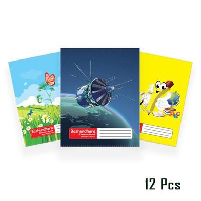 Bashundhara khata-124 Page ( math- margin ) - 12 Pcs | Daraz.com.bd