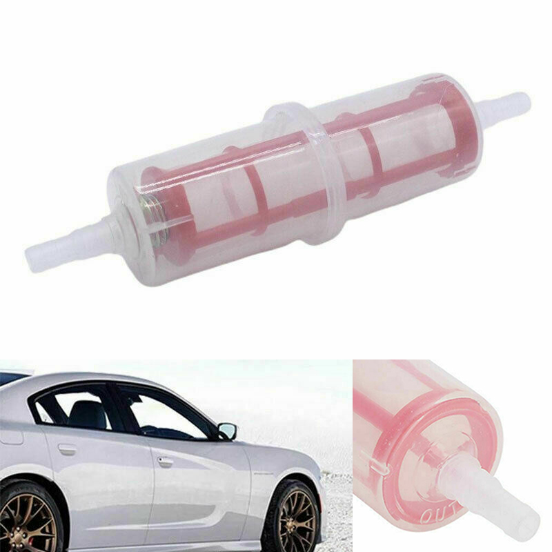 8mm 10mm Universal Large Inline Diesel Fuel Filter Plastic Car ...