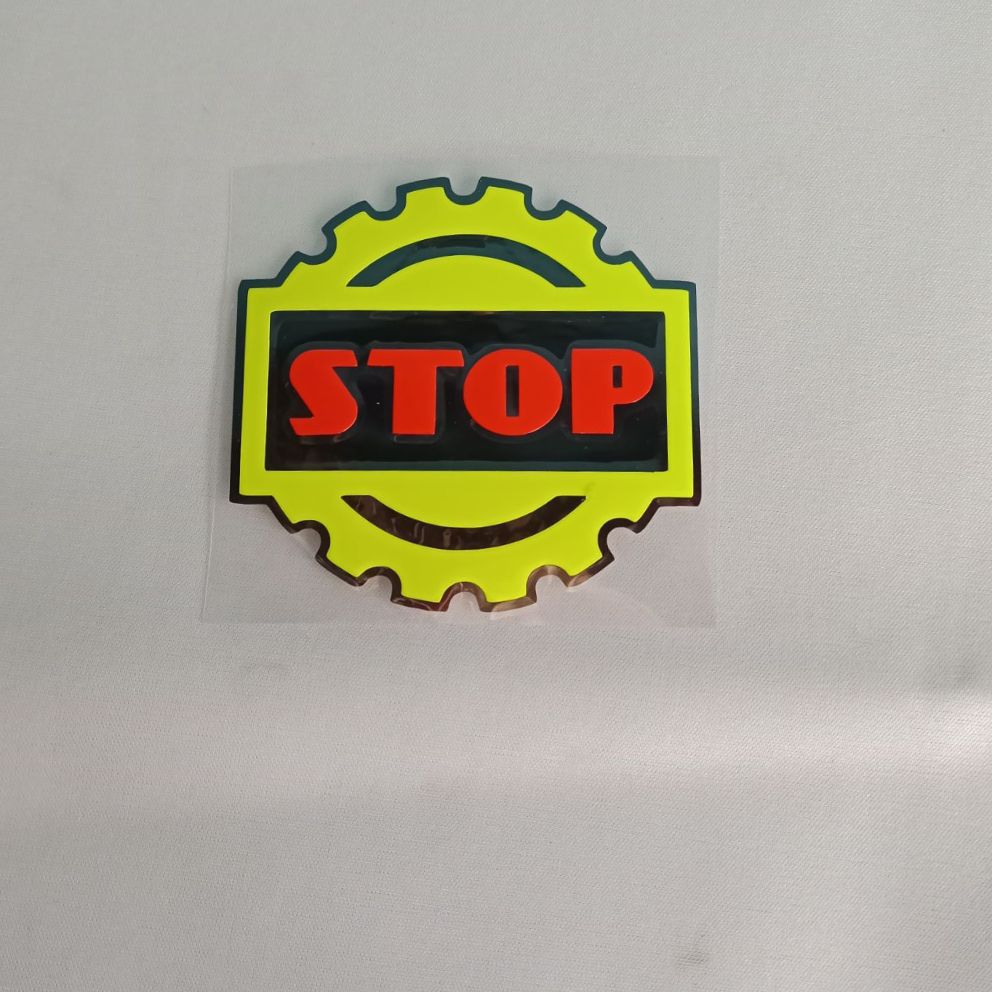 stop stiker for bike | Daraz.com.bd