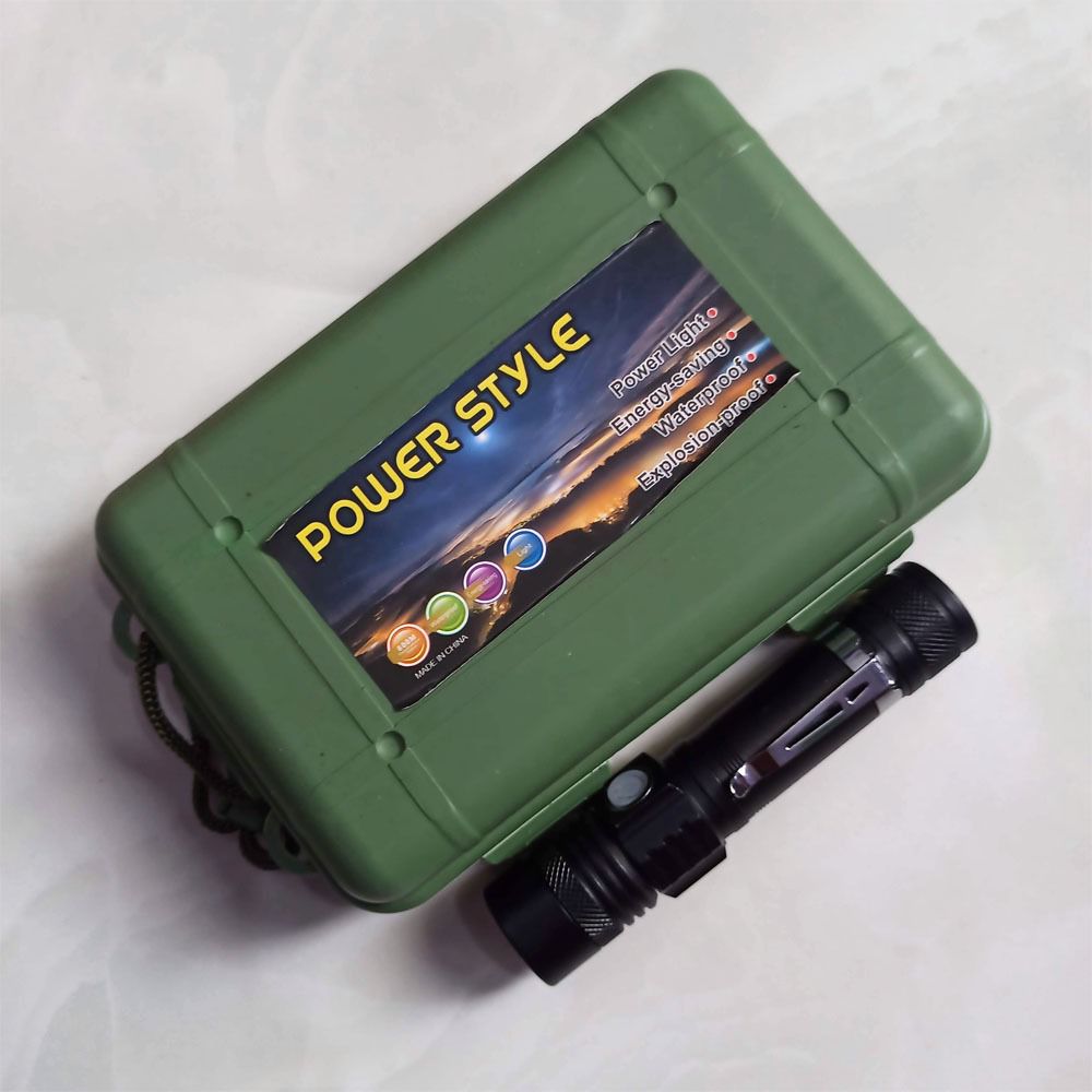 Metal Body High Power Rechargeable 3 Modes Zoomable Outdoor Riding ...