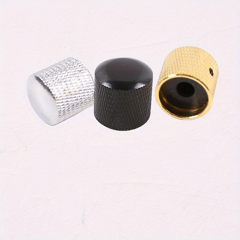 1PC 6MM Metal Dome Sound Guitar Volume Knob Potentiometer Electric ...