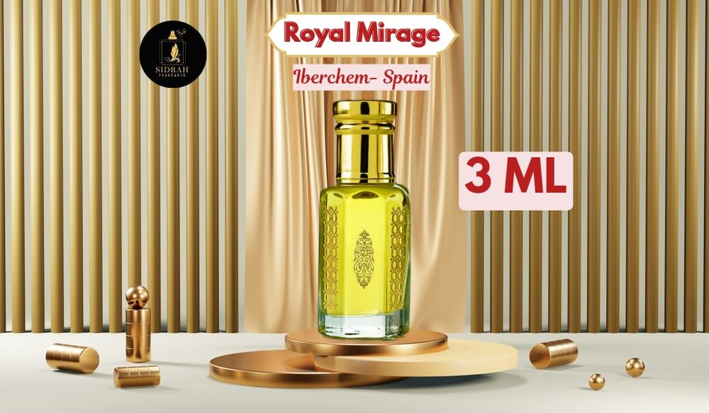 Royal Mirage- Sweet Attar- Made in Spain- 3 ML| 6 ML| 12ML | Daraz.com.bd
