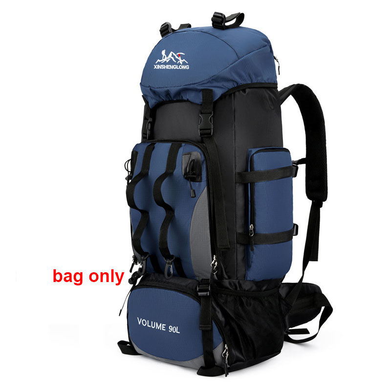 90L Waterproof Hiking Camping Backpack Trekking Bag Rucksack Large ...