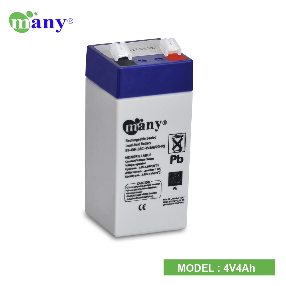 Product Description of Rechargeable Sealed Lead-Acid Many 4v.4Ah ...