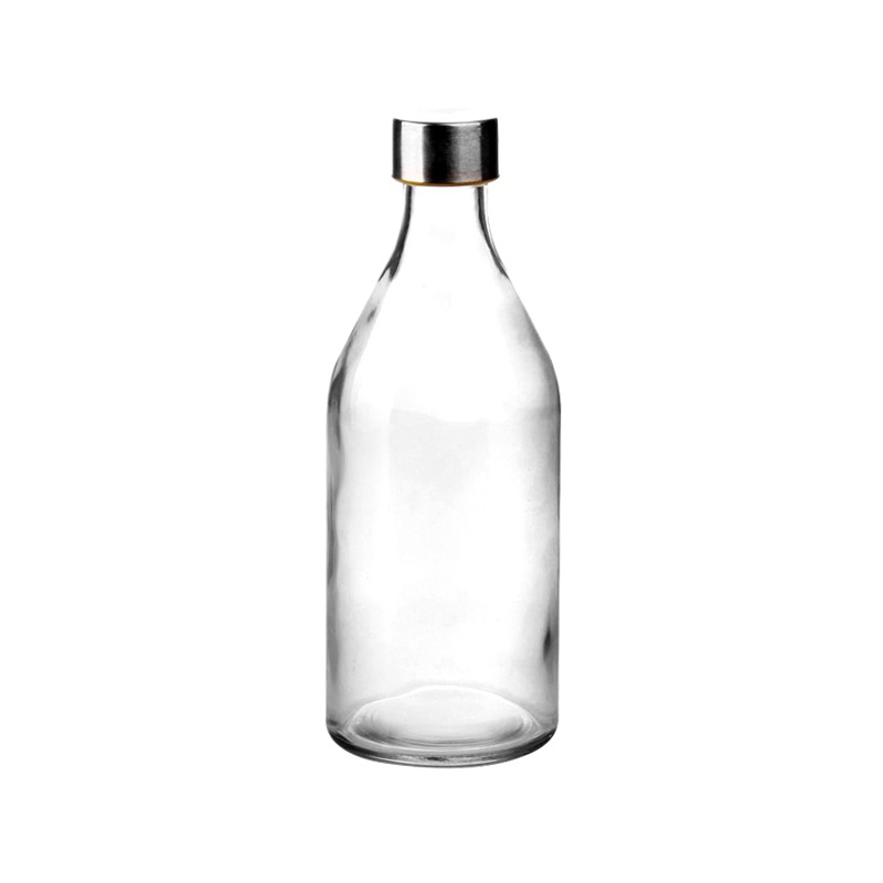 Premium Buxton 1000ML Clear Glass Bottle with Plain Design – Ideal for ...
