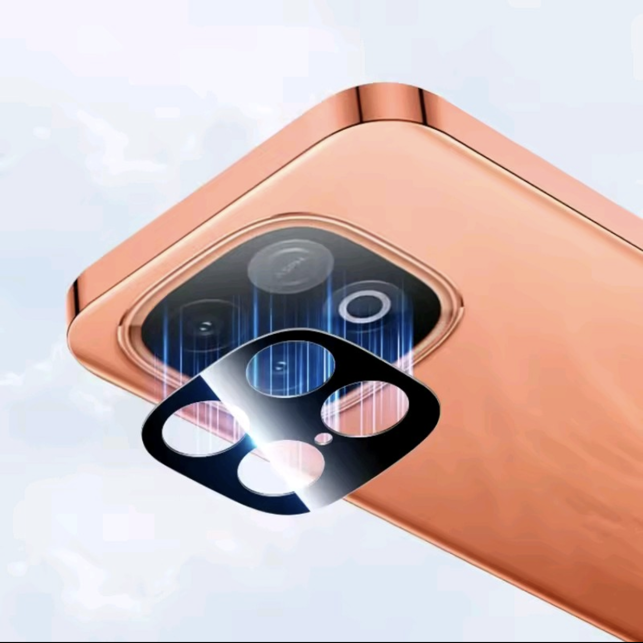 IQOO Z10 Turbo pro 3D Camera Glass 3D Camera Protector