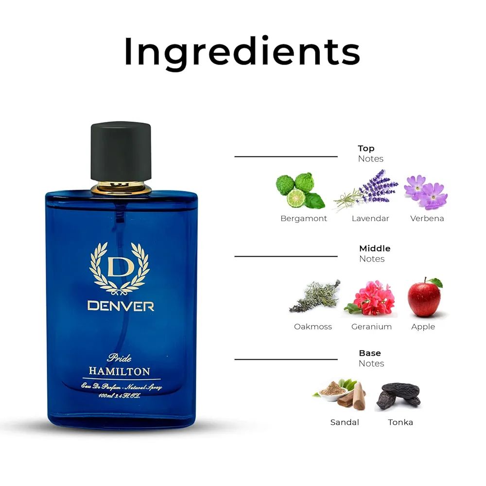 Denver Perfume Pride Eau De Toilette 100 Ml Fragrance for Men And Women
