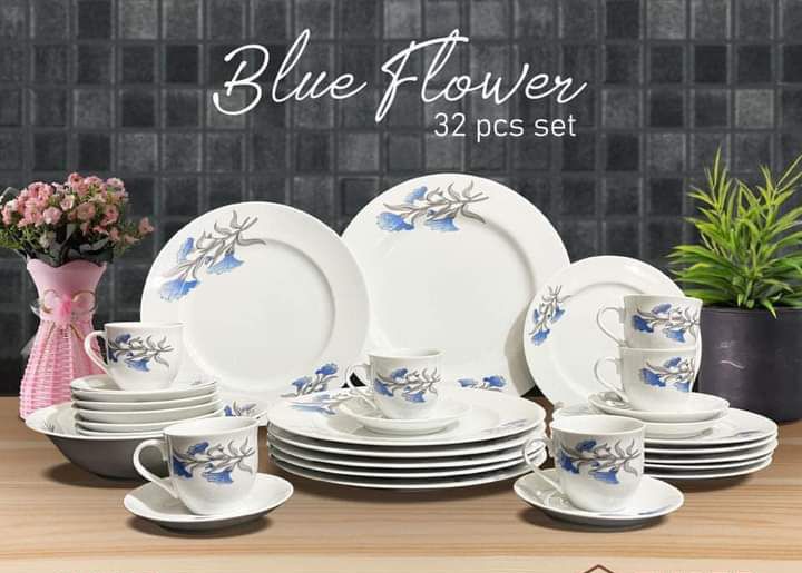 32 pcs Ceramic Dinner Set. | Daraz.com.bd