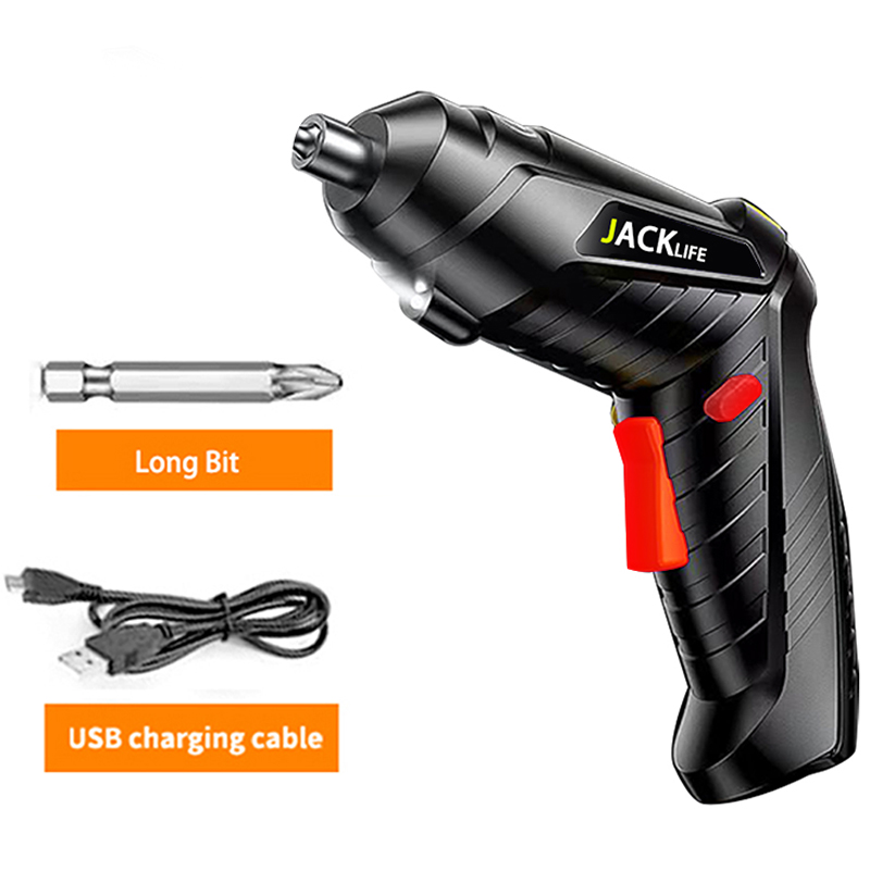 Electric Screwdriver Battery Rechargeable Cordless Screwdriver Powerful ...