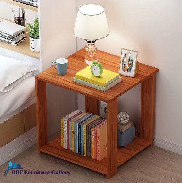 (S"s) Simple bedside table Sofa side table wooden table living room ...