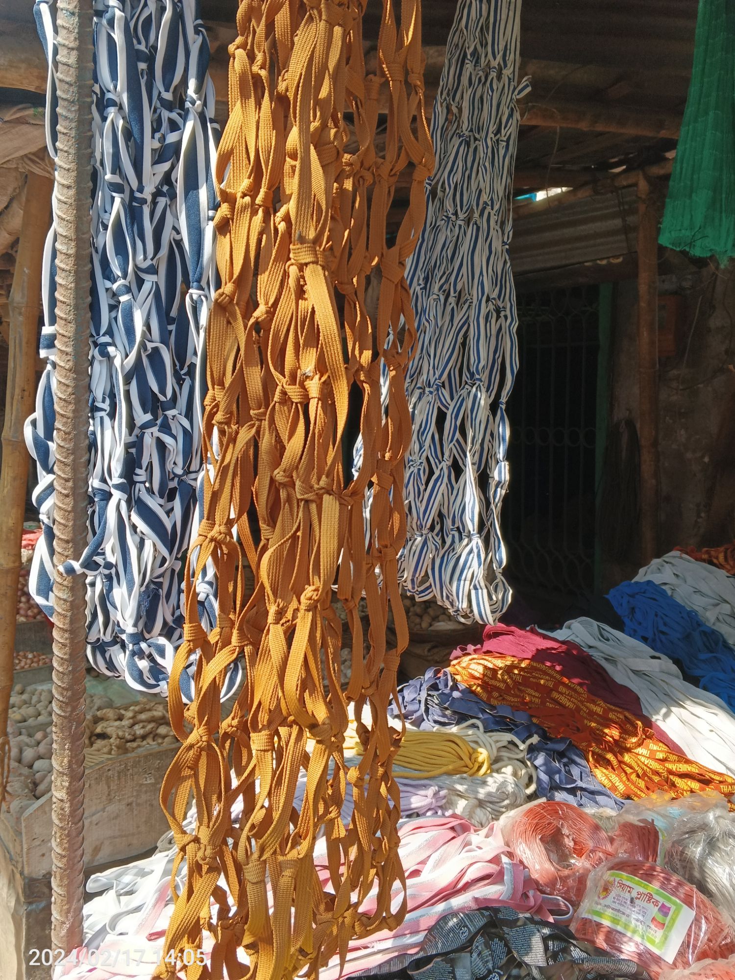 Hand Made Dulna(10 fit.long) Adult Rope bed Hanging Dulna Use For All ...