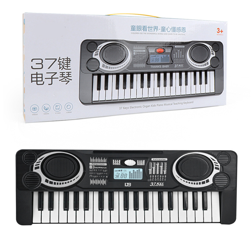 37-key Children's Electronic Piano Keyboard Portable Educational Toy ...