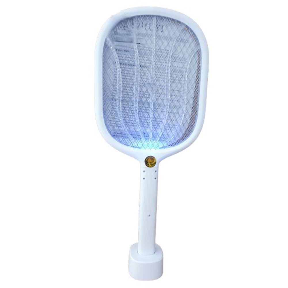 Super Killer Electric Mosquito Rechargeable Bat with Lure Light Insect ...