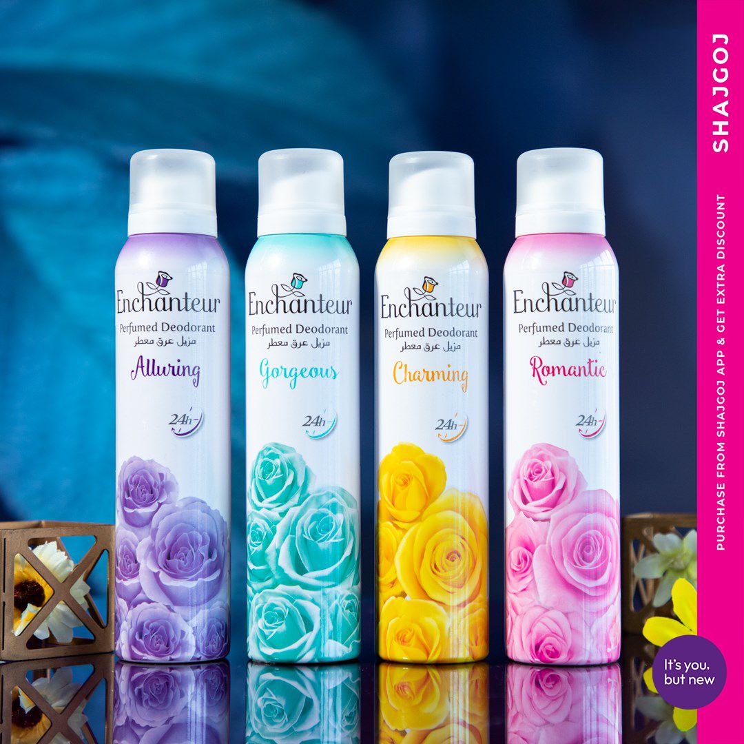 Enchanteur Charming Deo Spray Women's Antiperspirant Invisible Solid ...