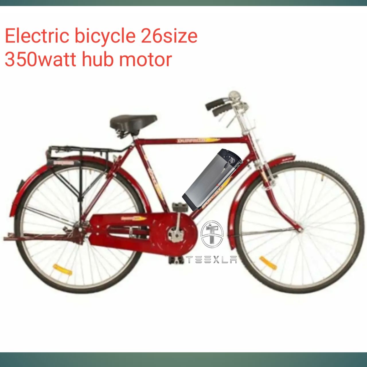 Electric bicycle with hub motor Lithium battery & smart controller ...