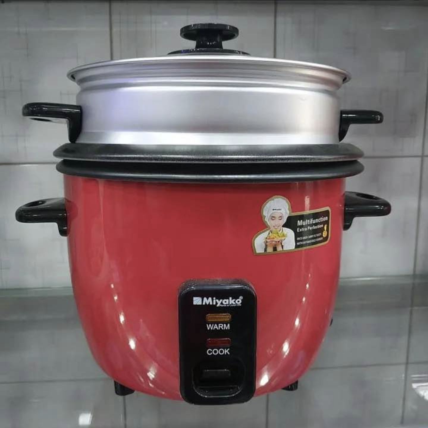 Miyako Double Pot Rice Cooker ...1.2 Liter | Daraz.com.bd