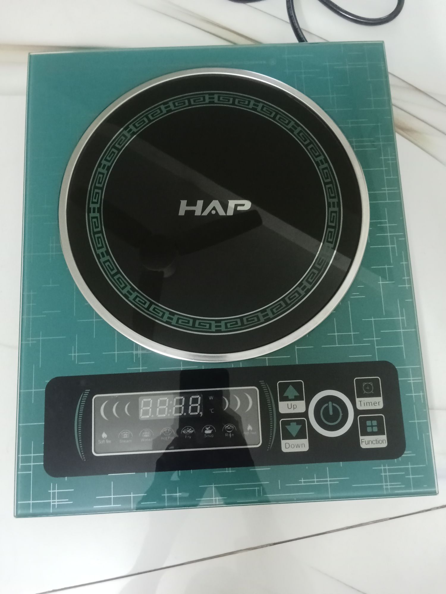 Product Name: Hap Induction Cooker, model:01A, 4D Glass waterproof ...