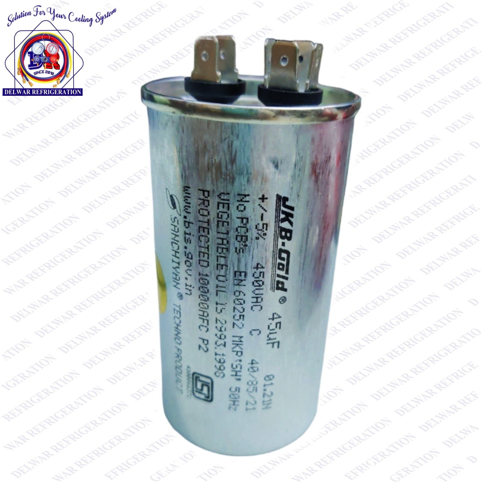 air conditioner compressor capacitor 45uf JKB-Gold | Daraz.com.bd