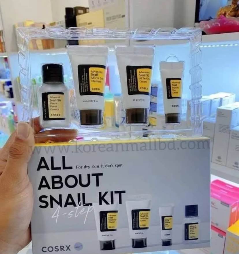 Cosrx All About Snail Kit 4-Step | Daraz.com.bd