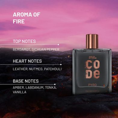 Wild Stone - CODE Pyro Long Lasting Perfume for Men Long Lasting Smell ...