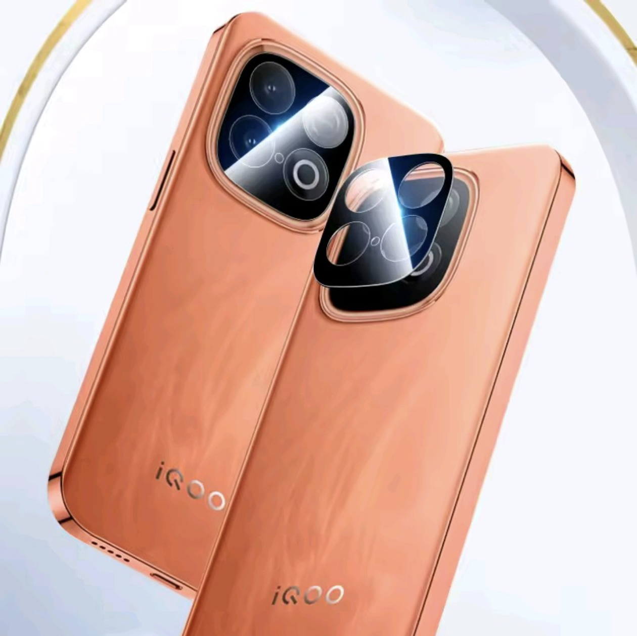 IQOO Z10 Turbo pro 3D Camera Glass 3D Camera Protector