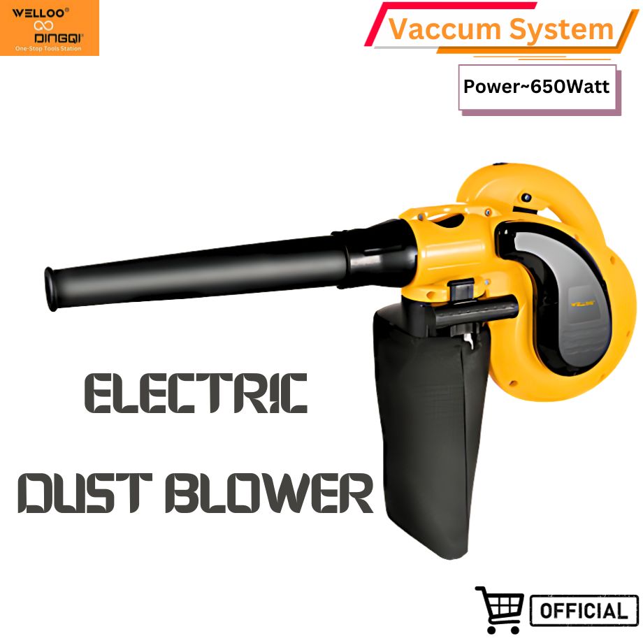 WELLOO 650Watt Electric Dust Air Blower With Vacuum System | Daraz.com.bd