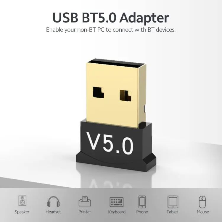 BLUETOOTH WIRELESS USB DONGLE 5.0 | Daraz.com.bd
