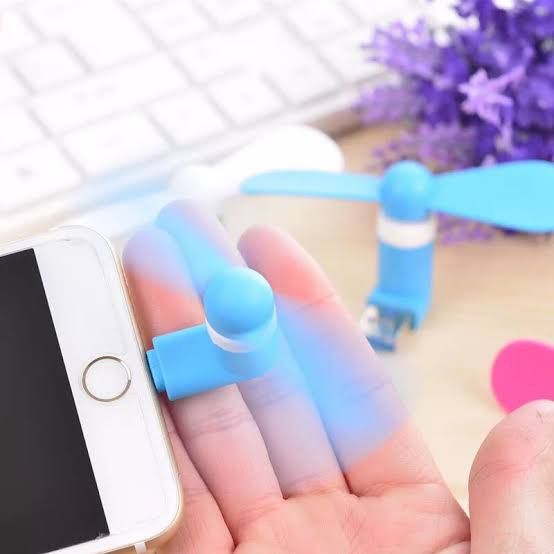 USB portable Mini fan for smartphone and power bank Type B supported ...