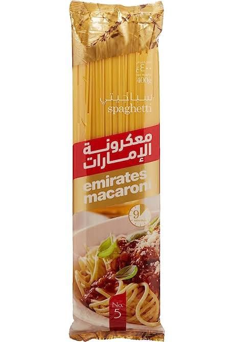 Emirates Macaroni Spaghetti 400g | Daraz.com.bd