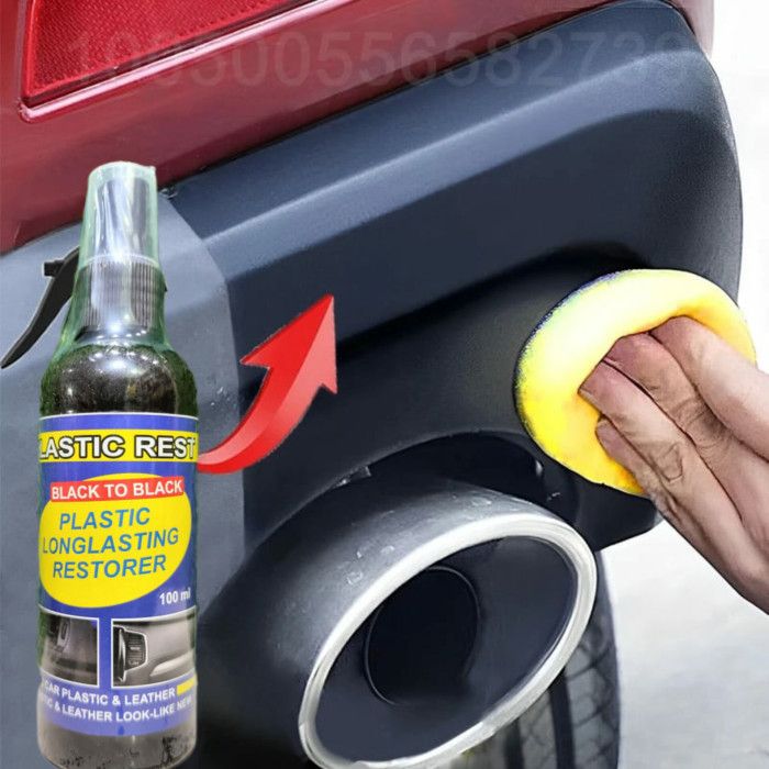 Car Plastic Restore: Back to Black Gloss - Polish, Repair, Restore Leather