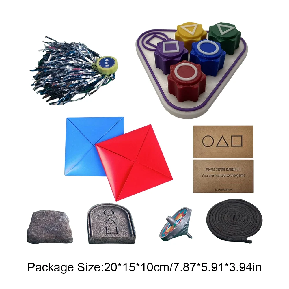 Korean Folk Game Set Hand-Eye Coordination Training Toys Gonggi Korean ...