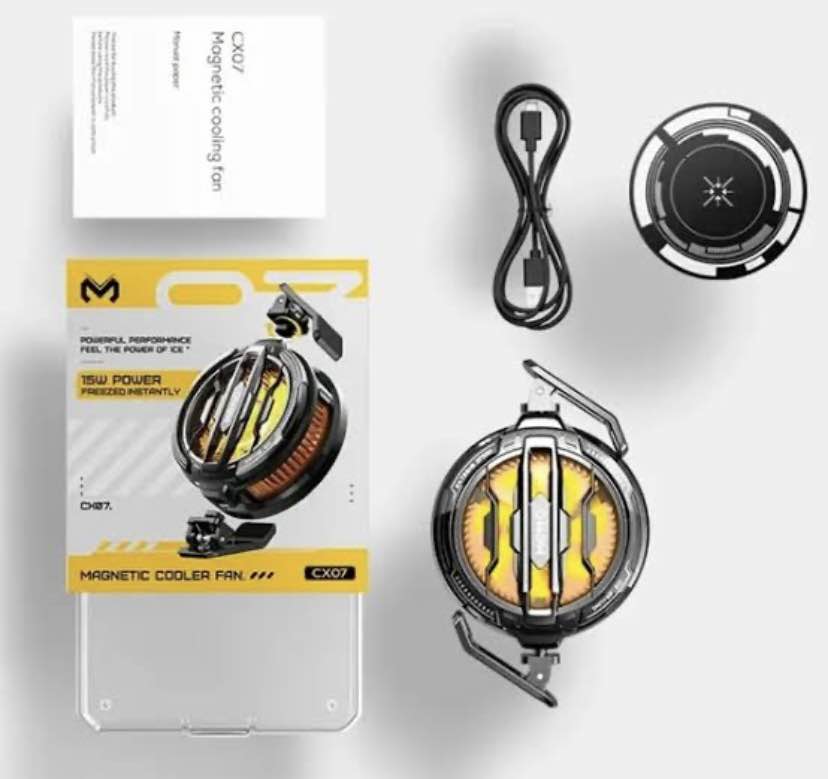 MEMO CX07 PUBG Gaming Cooler Mobile Phone Semiconductor Fan for and ...