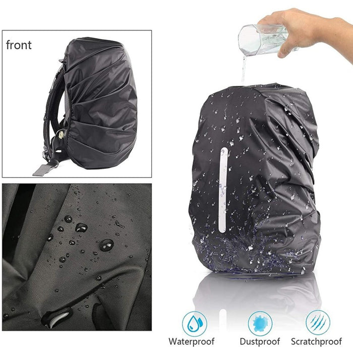 Bili Online Outdoor Backpack Rain Cover For 25L-35L Bag, Rain Dust Cover Portable Waterproof ...